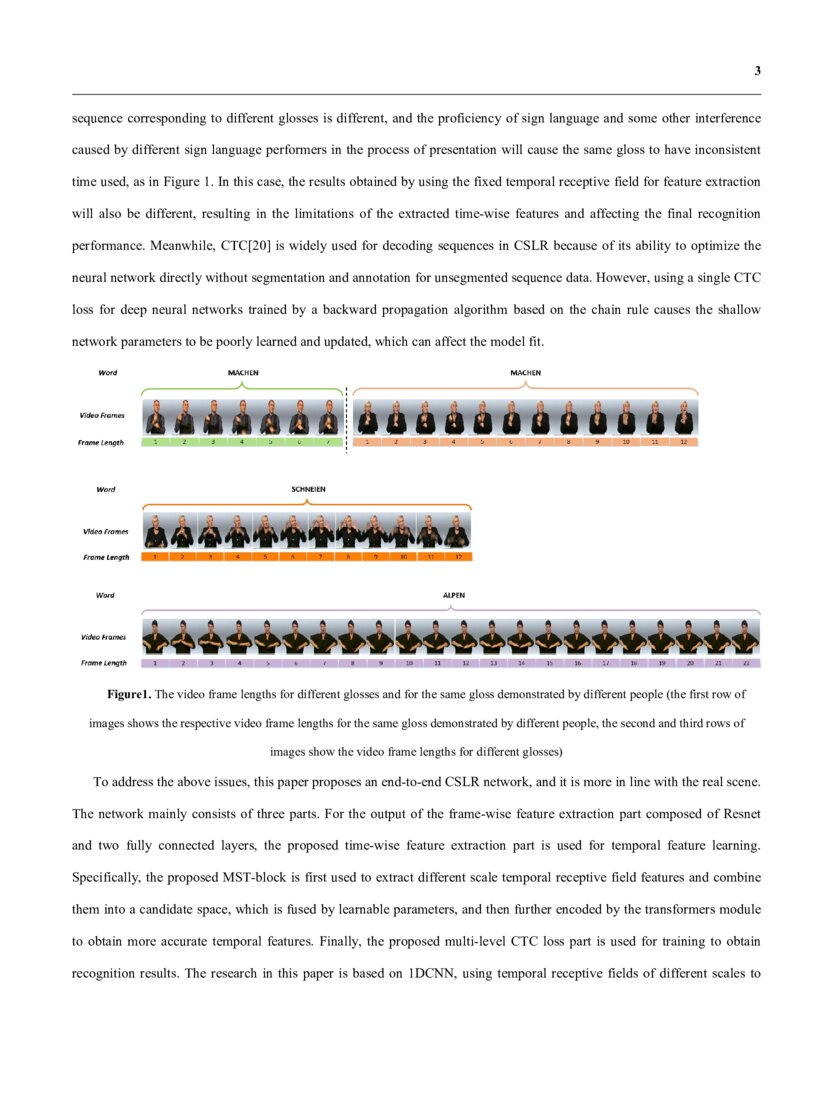 Multi-scale temporal network for continuous sign language recognition | DeepAI