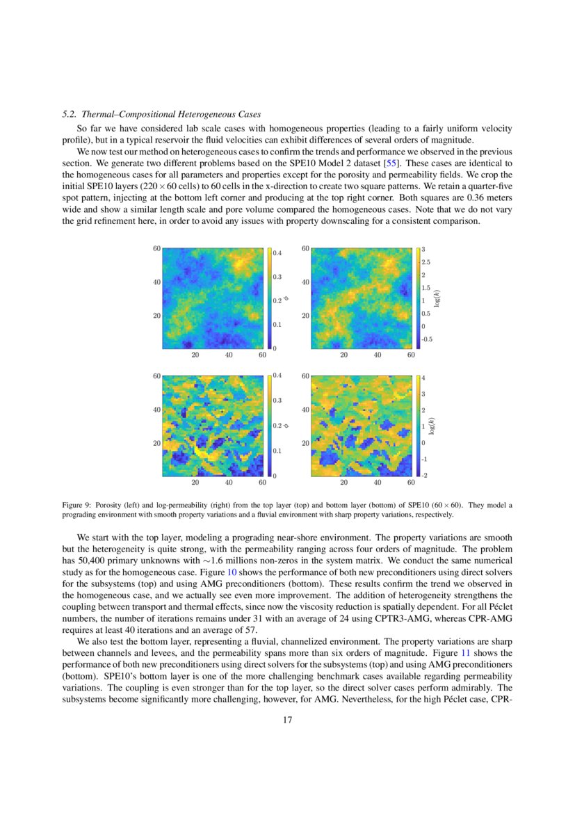 Multi-Stage Preconditioners for Thermal-Compositional-Reactive Flow in Porous Media | DeepAI