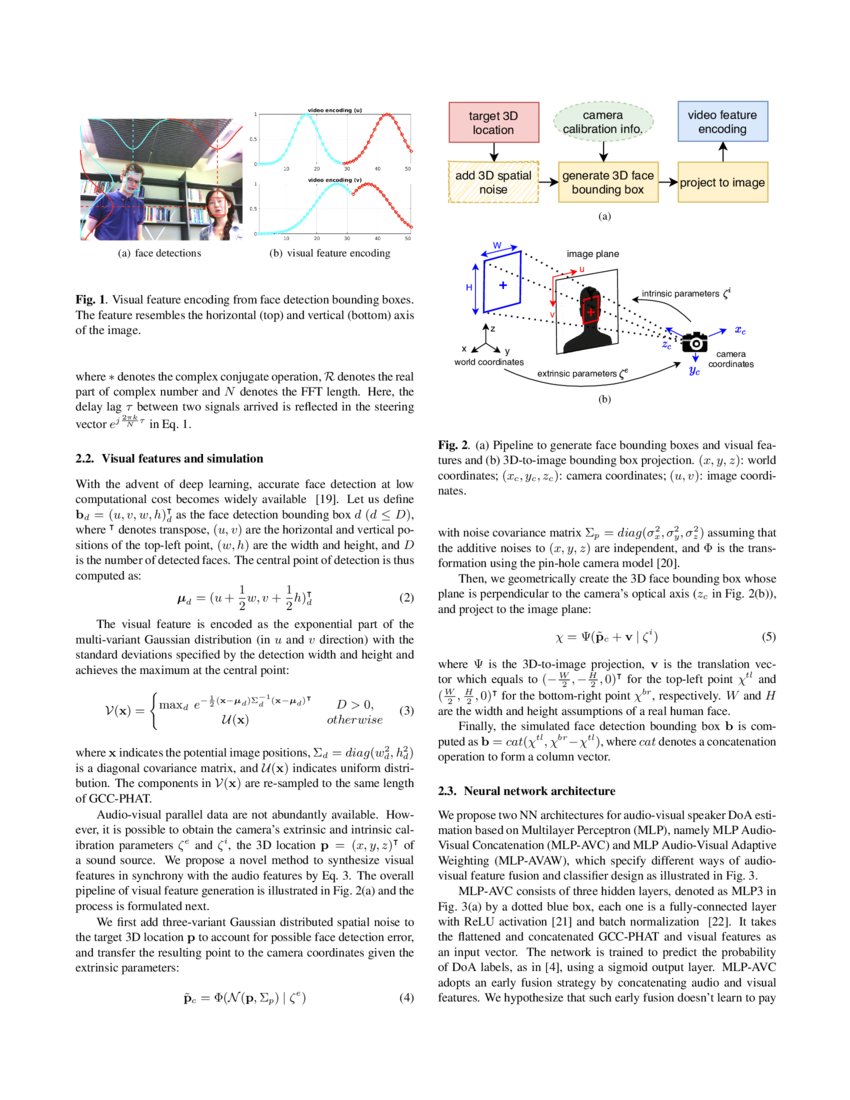 Multi-target DoA Estimation with an Audio-visual Fusion Mechanism | DeepAI