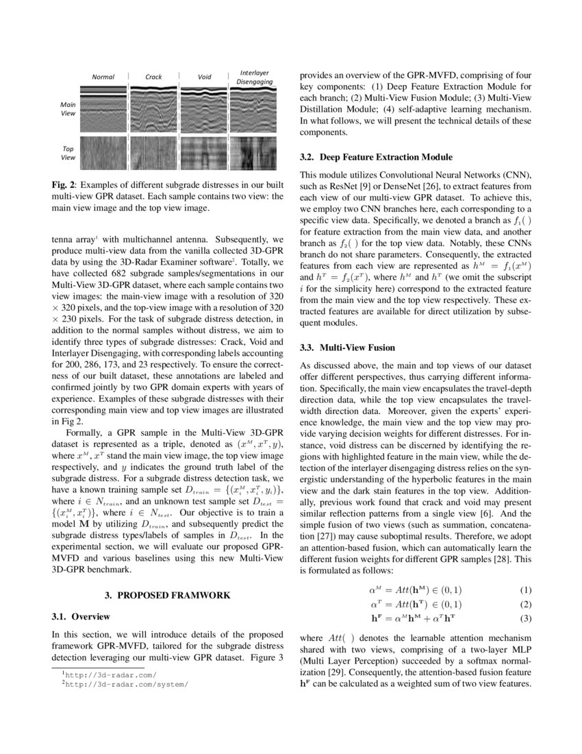 Multi-View Fusion and Distillation for Subgrade Distresses Detection ...