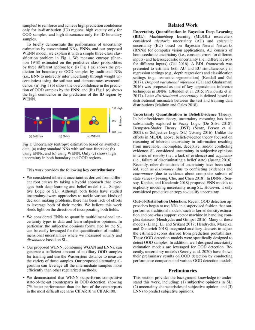 Multidimensional Uncertainty-Aware Evidential Neural Networks | DeepAI