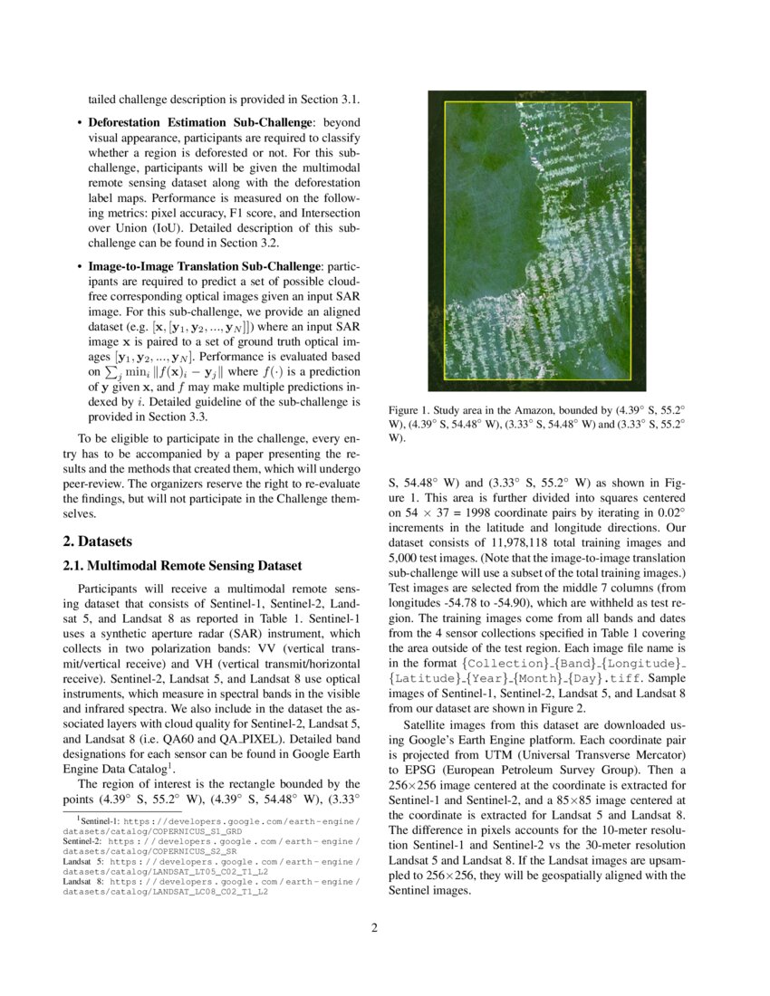 MultiEarth 2022 – Multimodal Learning for Earth and Environment ...