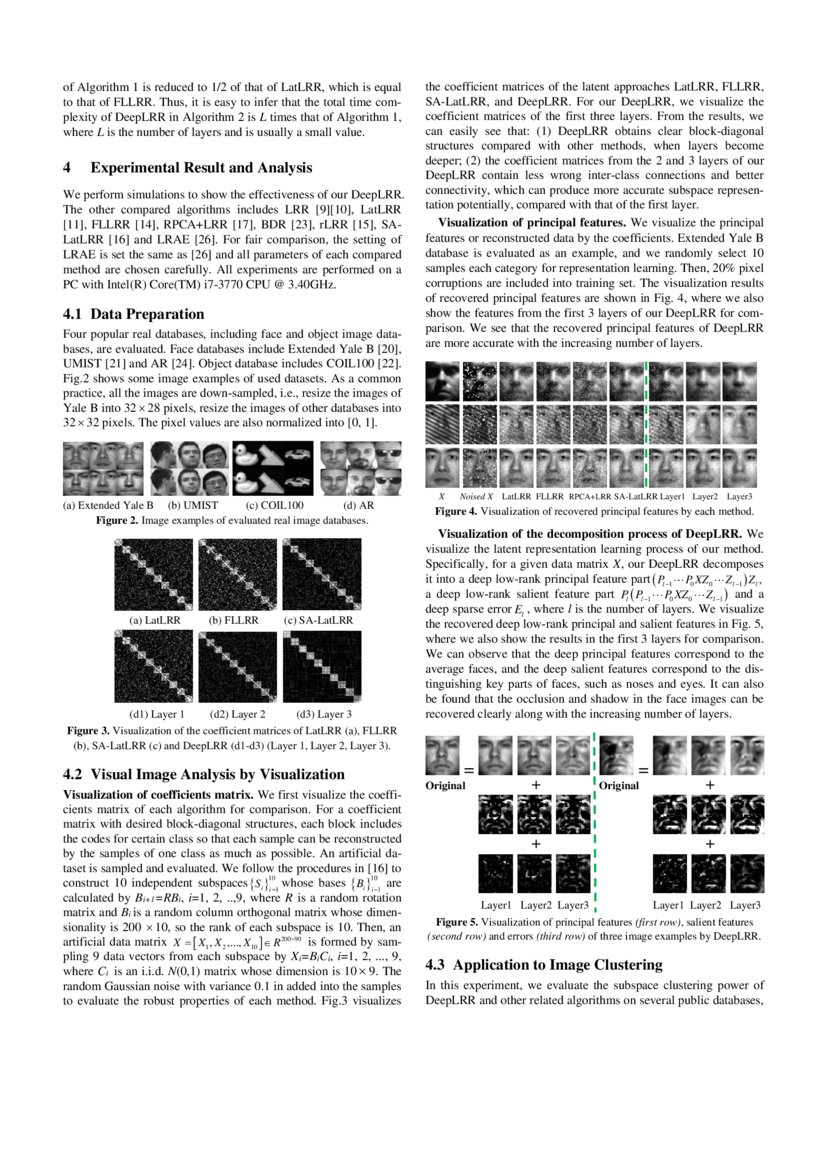 Multilayer Collaborative Low-Rank Coding Network for Robust Deep Subspace Discovery | DeepAI