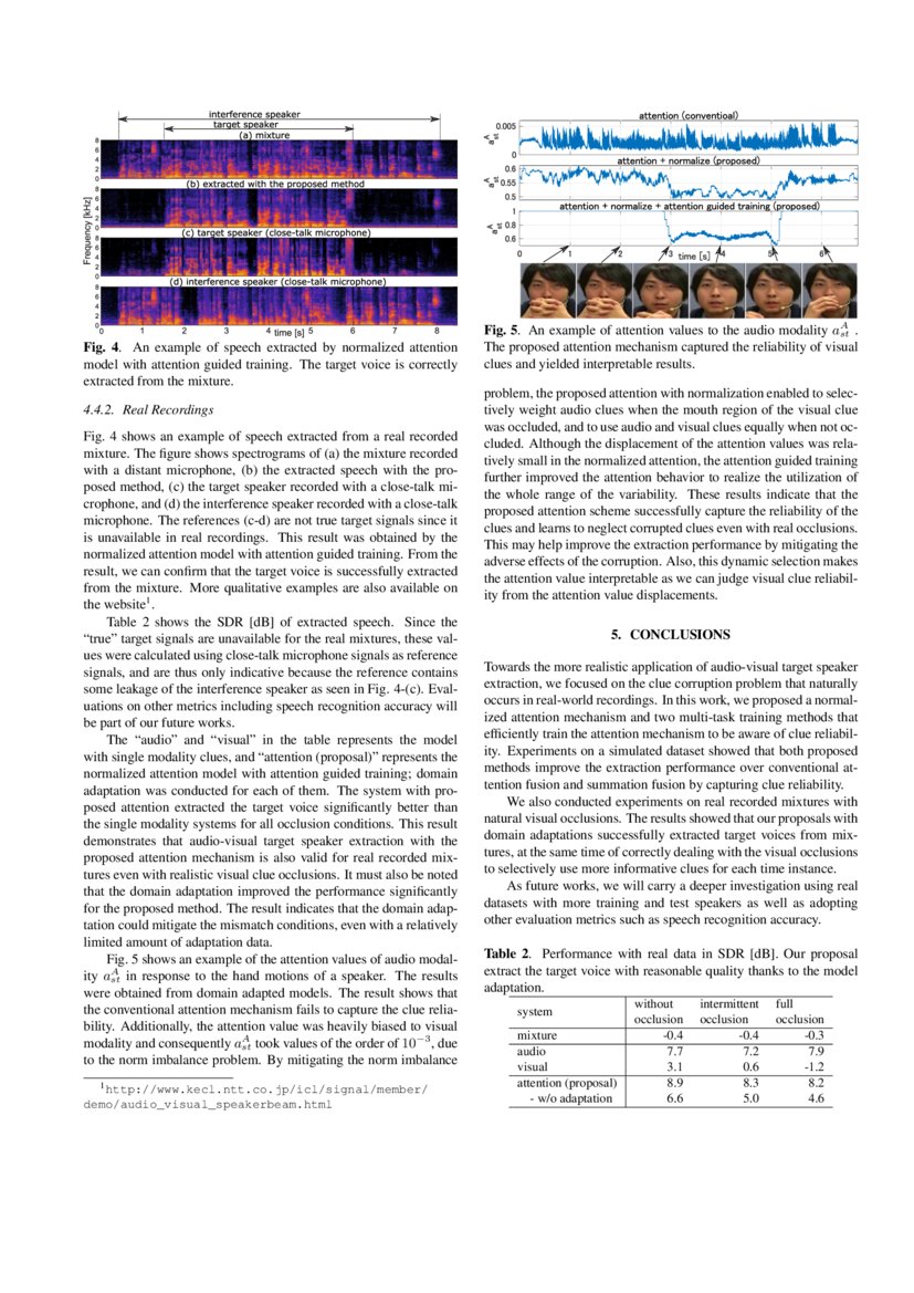 Multimodal Attention Fusion for Target Speaker Extraction | DeepAI