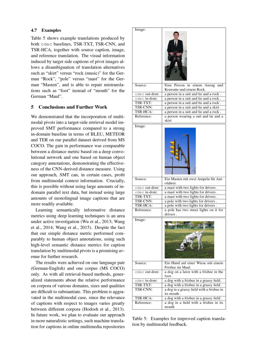 Multimodal Pivots for Image Caption Translation | DeepAI
