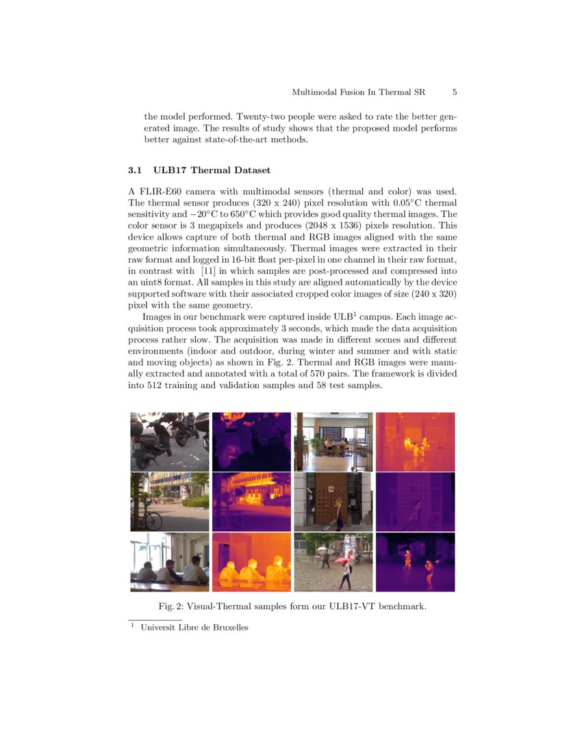 Multimodal Sensor Fusion In Single Thermal image Super-Resolution | DeepAI