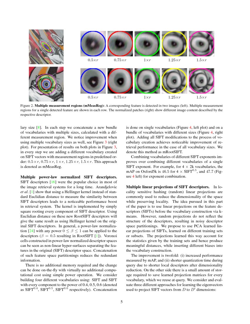 Multiple Measurements and Joint Dimensionality Reduction for Large Scale Image Search with Short ...