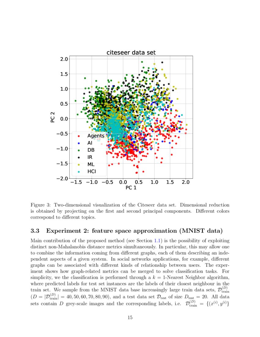 Multiple Metric Learning for Structured Data | DeepAI