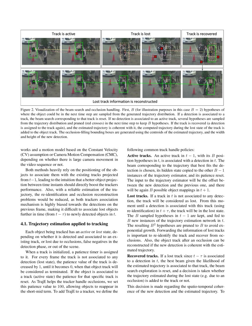 Multiple Object Tracking with Mixture Density Networks for Trajectory Estimation | DeepAI