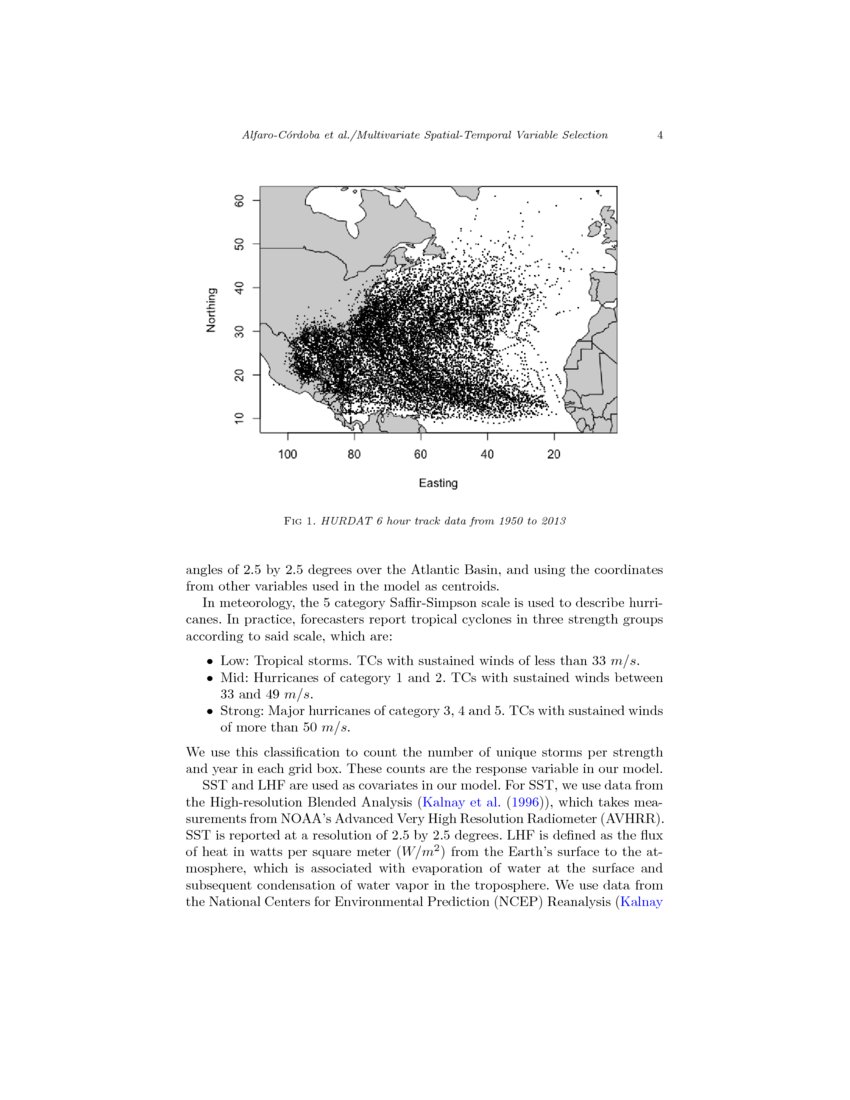Multivariate Spatial-Temporal Variable Selection with Applications to Seasonal Tropical Cyclone ...