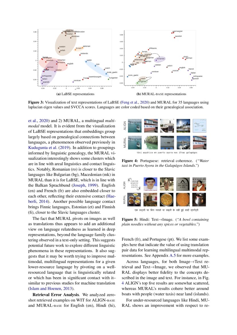 MURAL: Multimodal, Multitask Retrieval Across Languages | DeepAI