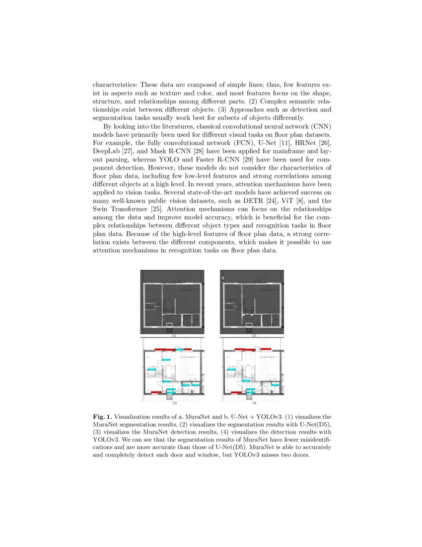 MuraNet: Multi-task Floor Plan Recognition with Relation Attention | DeepAI
