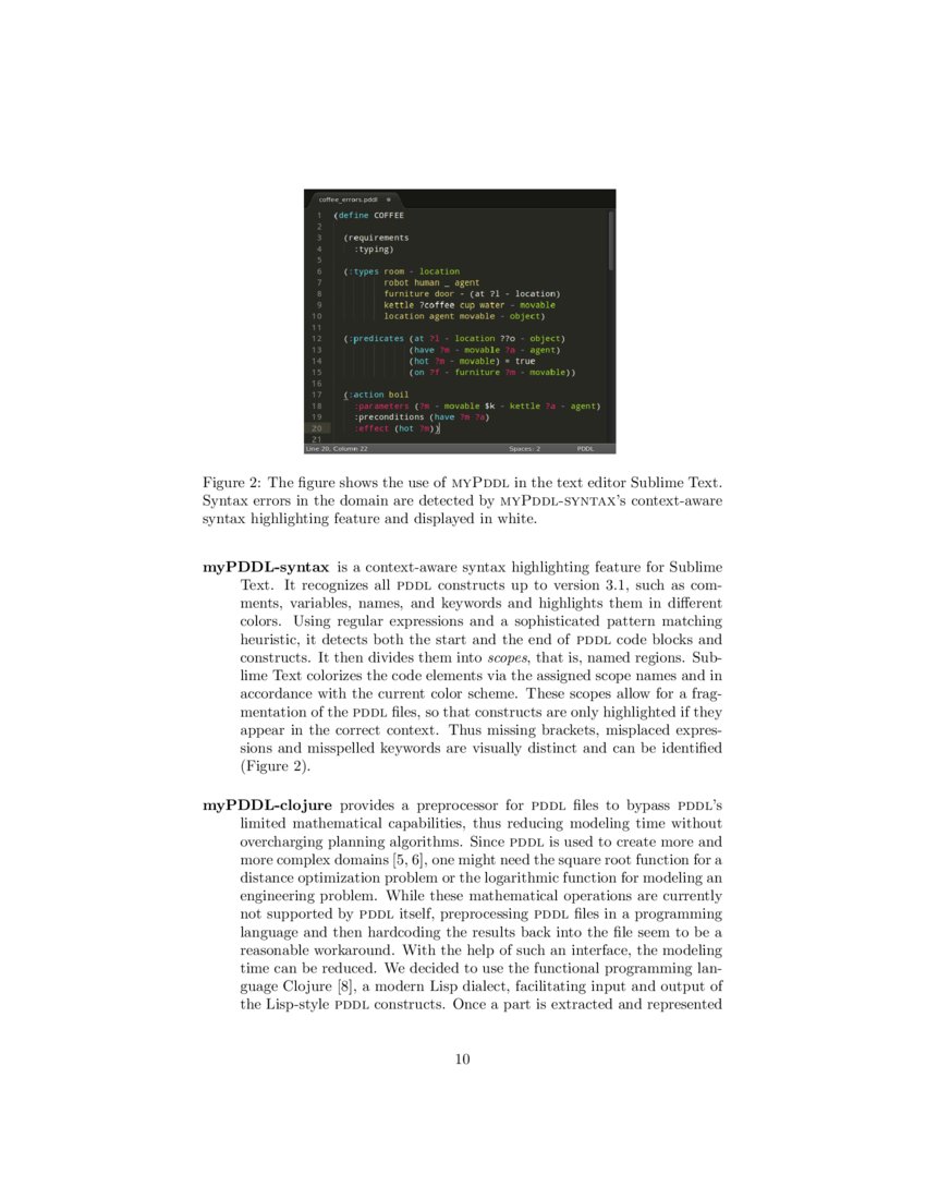 MyPDDL: Tools for efficiently creating PDDL domains and problems | DeepAI