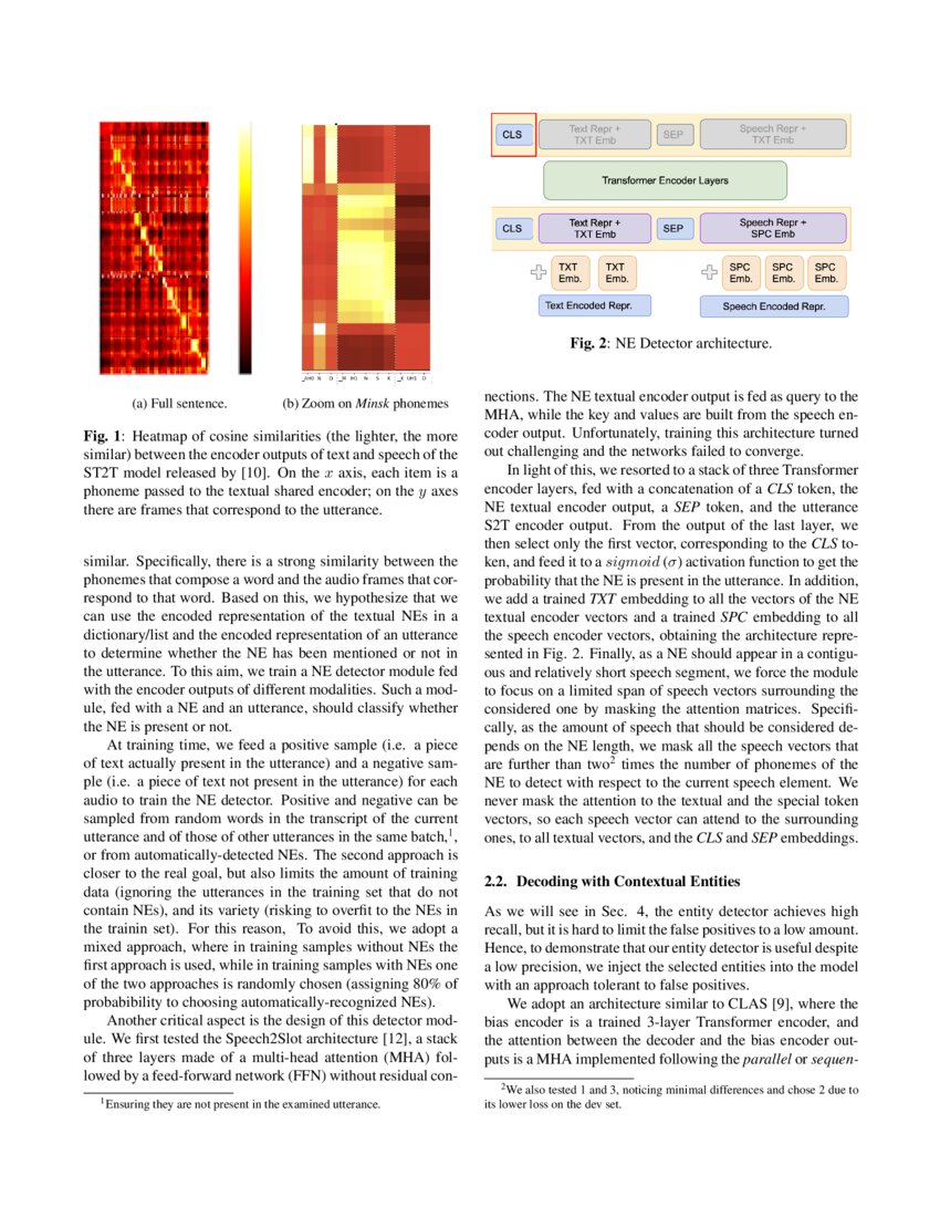 Named Entity Detection And Injection For Direct Speech Translation Deepai 1511