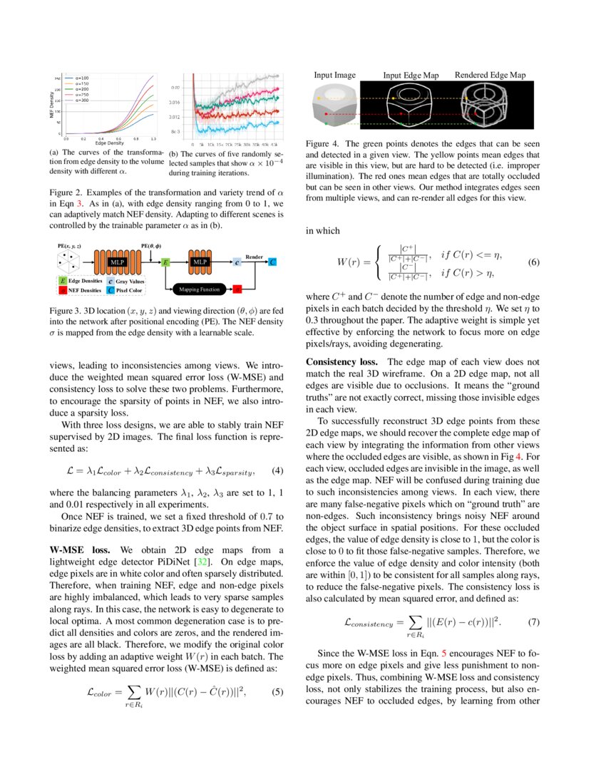 Nef Neural Edge Fields For 3d Parametric Curve Reconstruction From Multi View Images Deepai