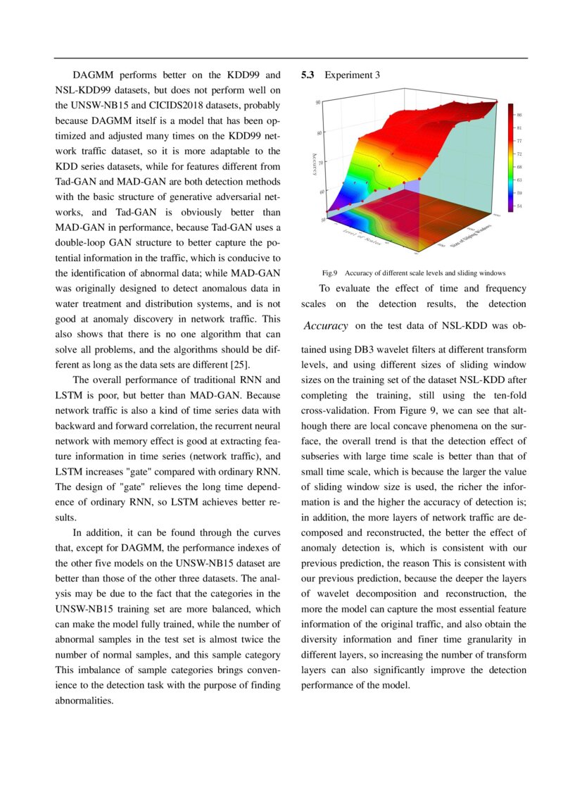 Network Traffic Anomaly Detection Method Based on Multi scale Residual Feature | DeepAI