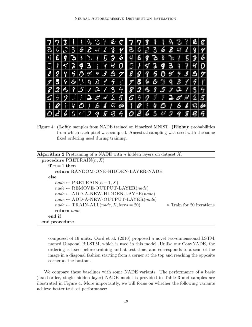 Neural Autoregressive Distribution Estimation Deepai