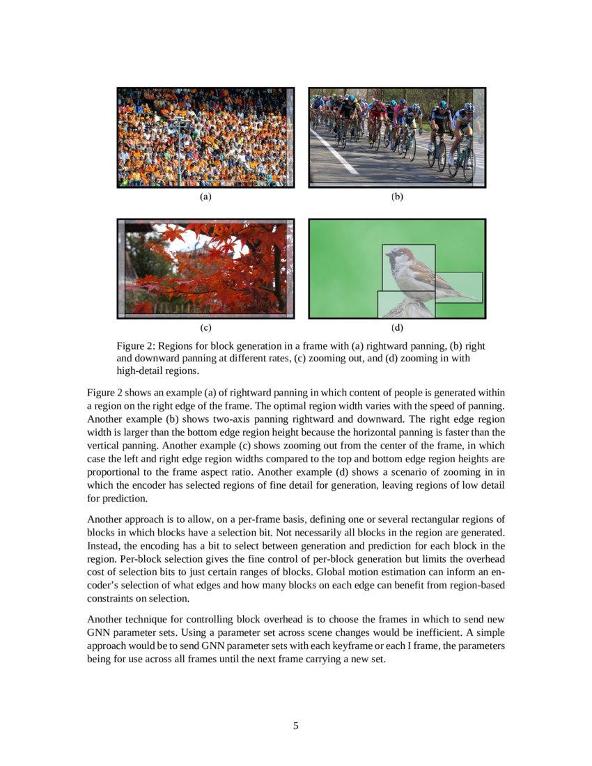 Neural Generation of Blocks for Video Coding | DeepAI