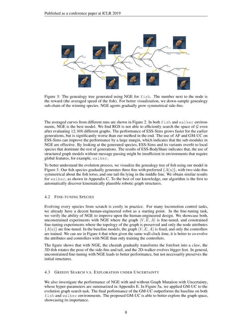 Neural Graph Evolution Towards Efficient Automatic Robot Design Deepai