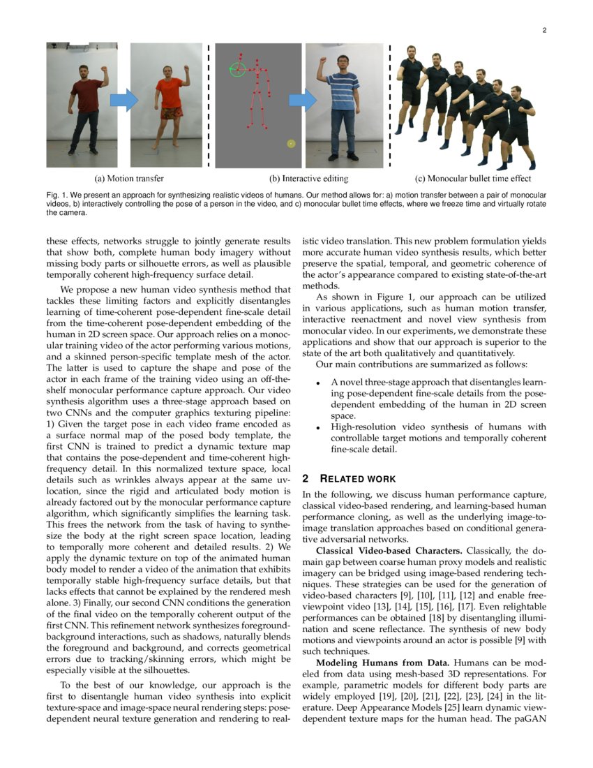 Neural Human Video Rendering: Joint Learning of Dynamic Textures and ...