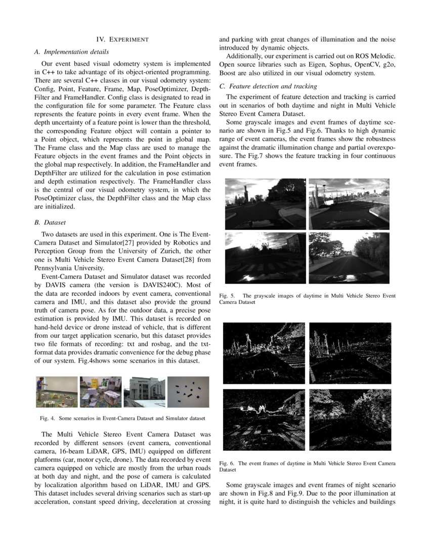 Neuromorphic Visual Odometry System For Intelligent Vehicle Application With Bio Inspired Vision