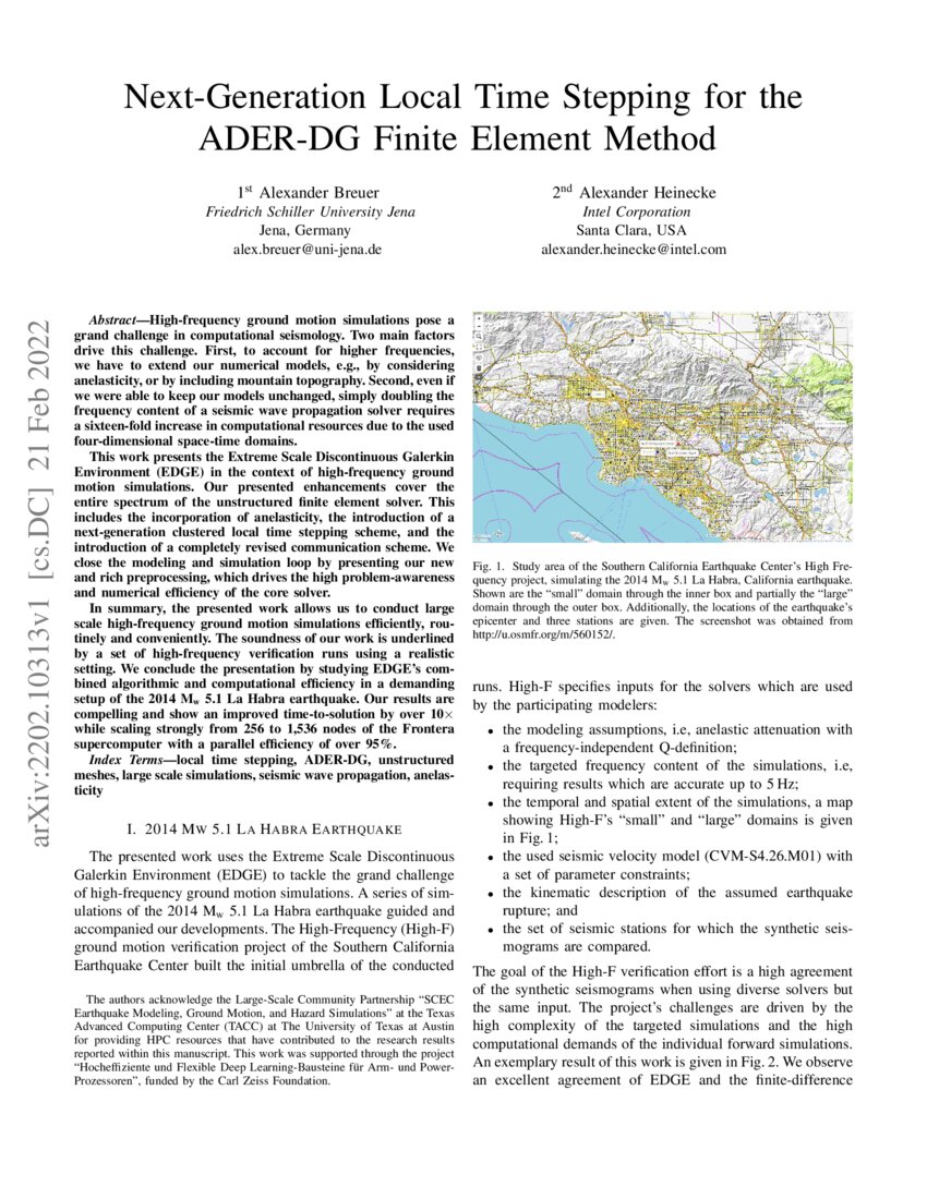 Next Generation Local Time Stepping For The Ader Dg Finite Element Method Deepai