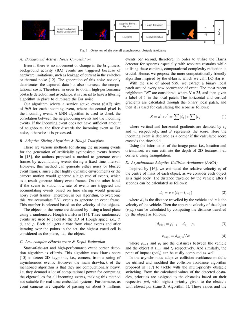 Night Vision Obstacle Detection And Avoidance Based On Bio Inspired