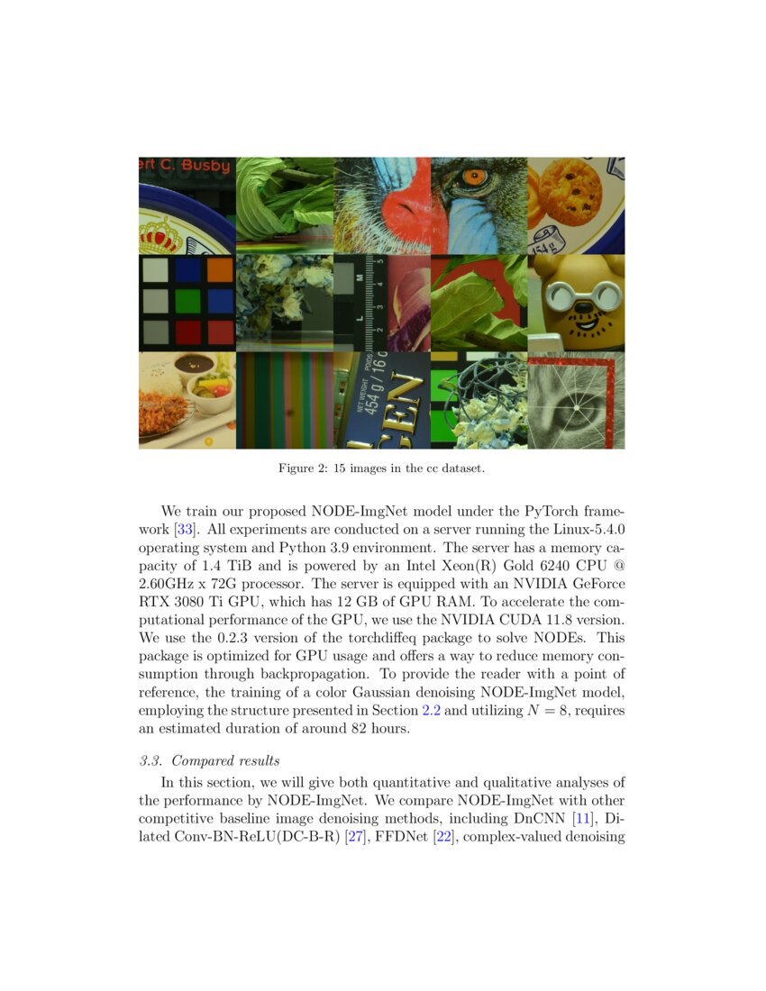 Node Imgnet A Pde Informed Effective And Robust Model For Image Denoising Deepai