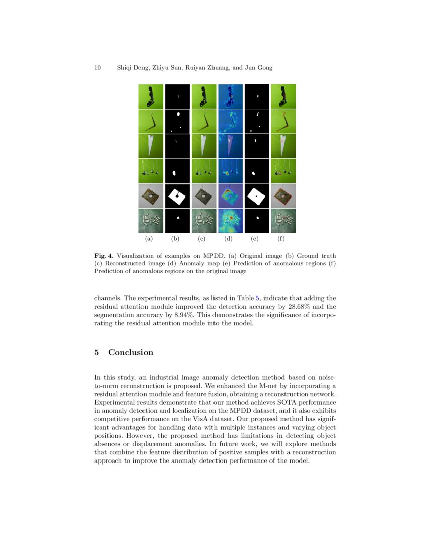 Noise-to-Norm Reconstruction for Industrial Anomaly Detection and ... Noise-to-Norm Reconstruction for Industrial Anomaly Detection and ...
