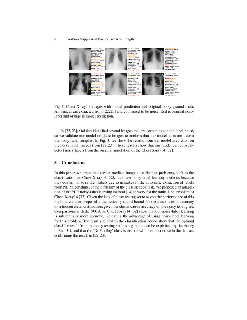 Noisy Label Learning for Large-scale Medical Image Classification | DeepAI