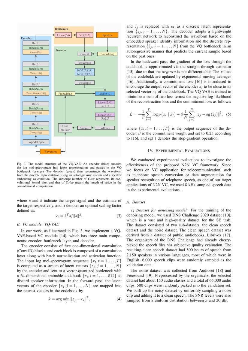Noisy-to-Noisy Voice Conversion Framework with Denoising Model | DeepAI