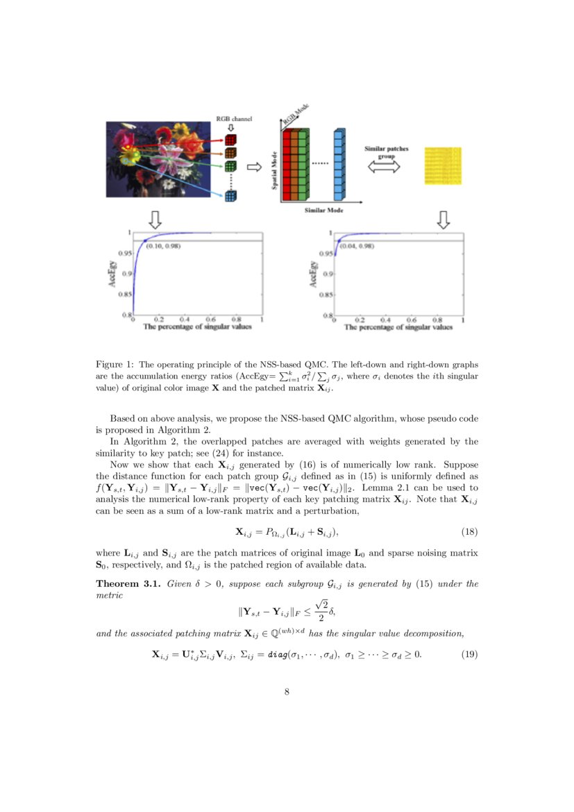 Non-Local Robust Quaternion Matrix Completion for Large-Scale Color Images and Videos Inpainting ...