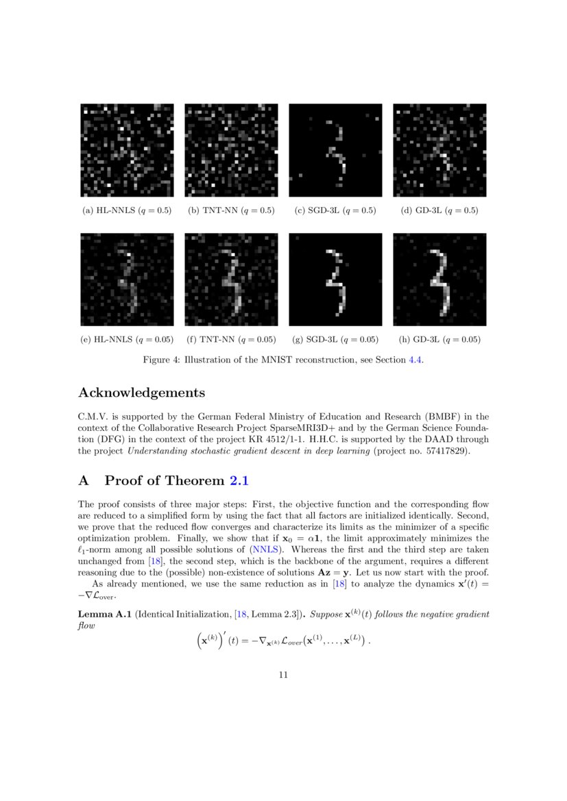 Non-negative Least Squares via Overparametrization | DeepAI