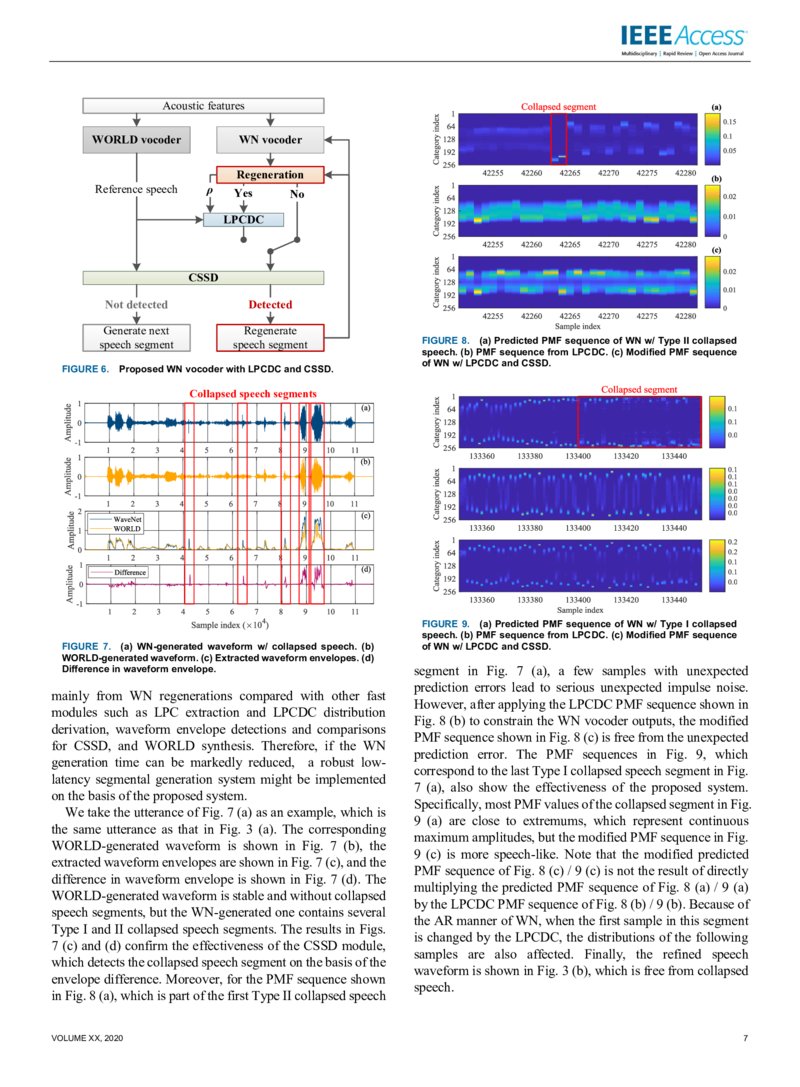 Non Parallel Voice Conversion System With Wavenet Vocoder And Collapsed Speech Suppression Deepai 0077