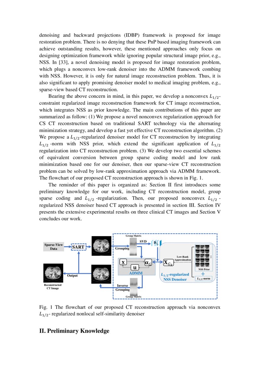 Nonconvex L 1 2 Regularized Nonlocal Self Similarity Denoiser For Compressive Sensing Based Ct