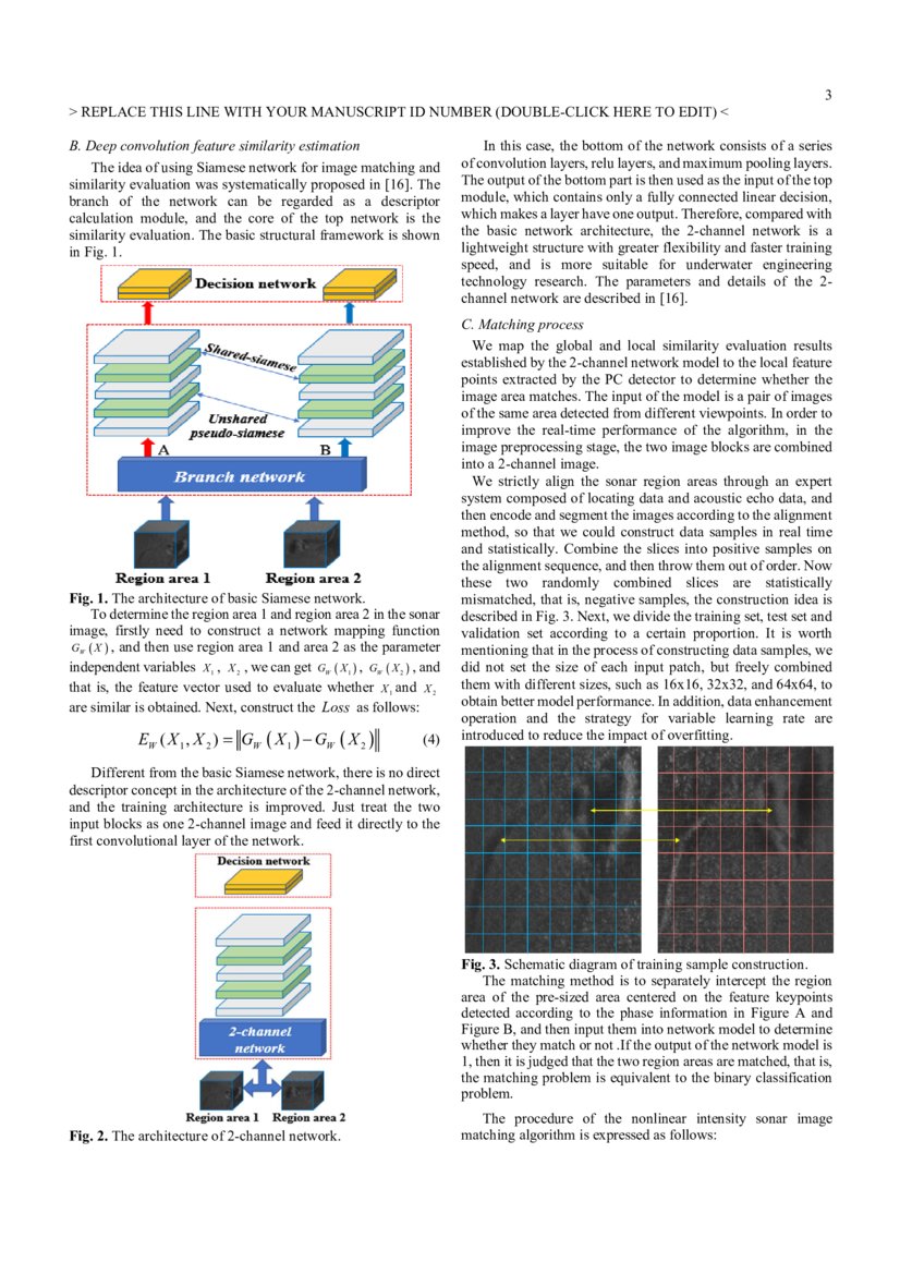 Nonlinear Intensity Underwater Sonar Image Matching Method Based on Phase Information and Deep ...