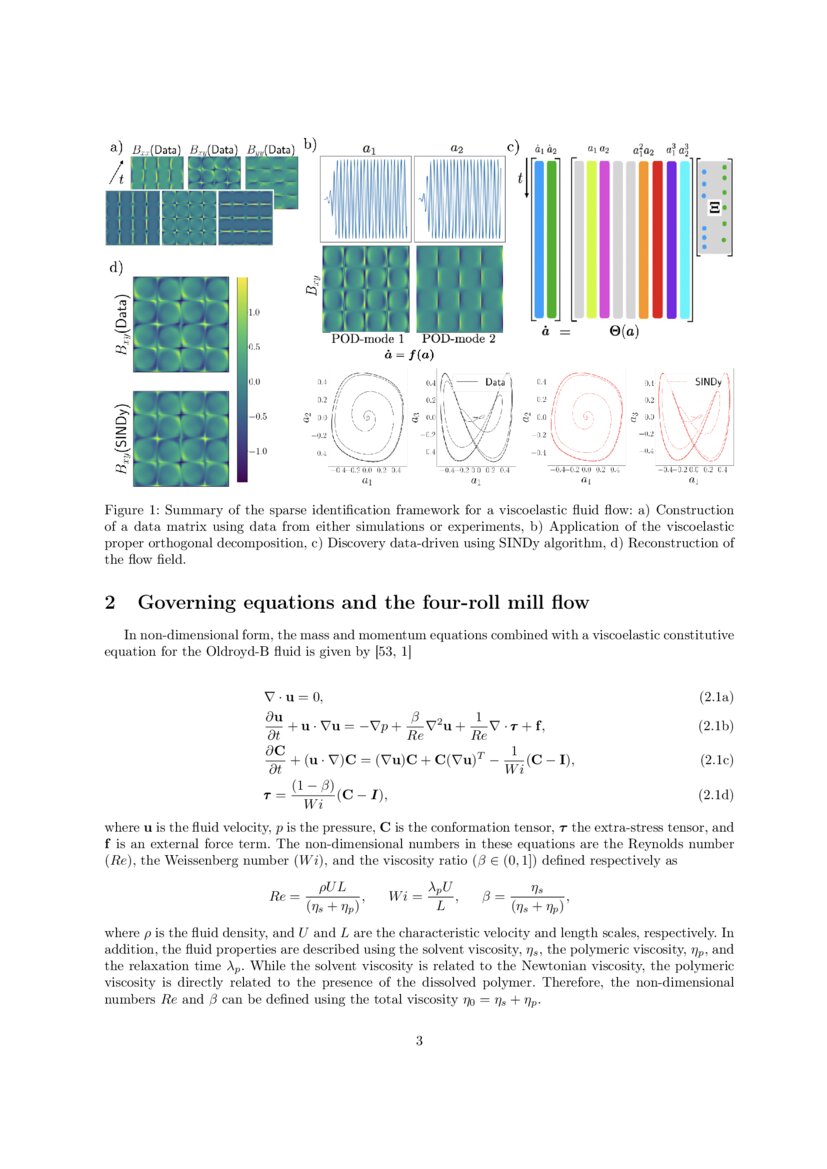 Nonlinear Parametric Models Of Viscoelastic Fluid Flows Deepai 7085