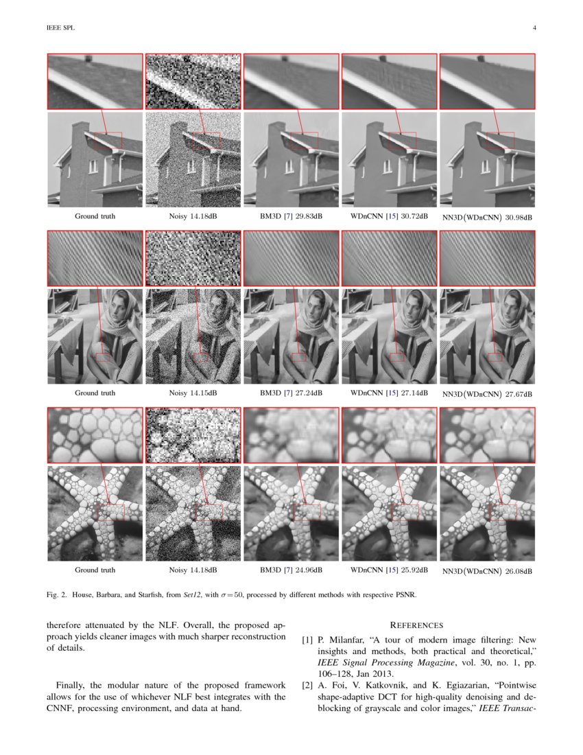 Nonlocality-Reinforced Convolutional Neural Networks for Image Denoising | DeepAI