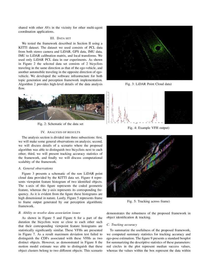 Novel Perception Algorithmic Framework For Object Identification and ...