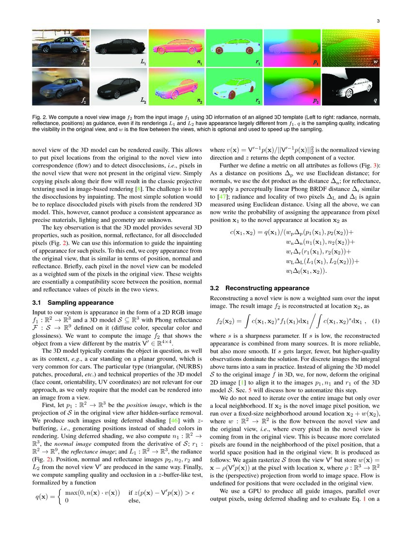 Novel Views of Objects from a Single Image | DeepAI