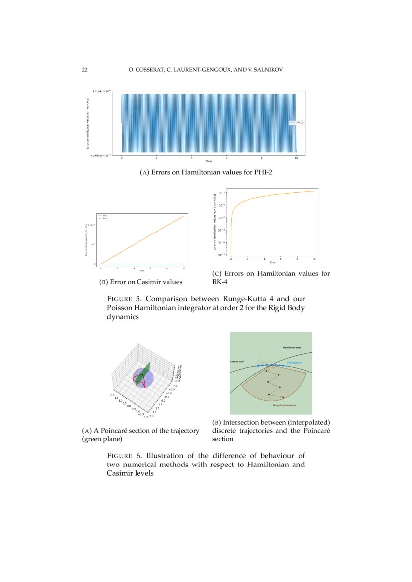 Numerical Methods in Poisson Geometry and their Application to Mechanics | DeepAI