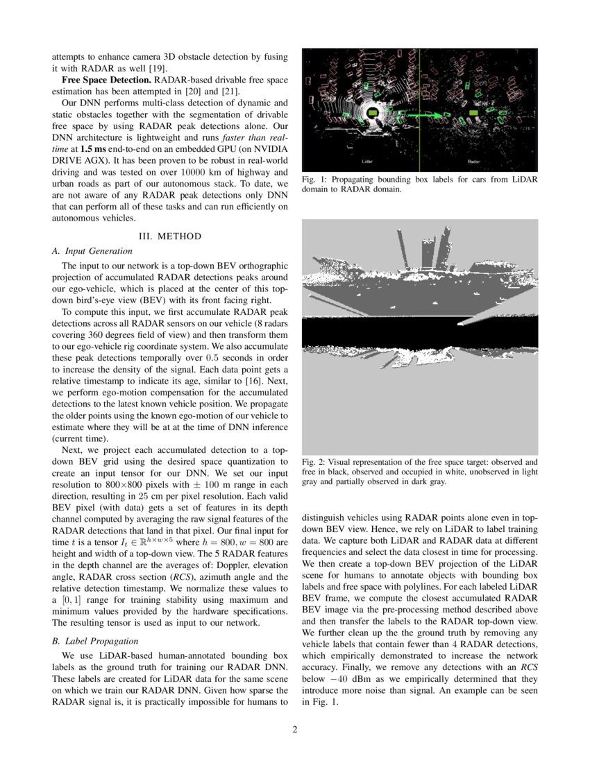 Nvradarnet Real Time Radar Obstacle And Free Space Detection For
