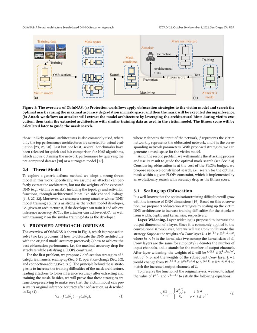 ObfuNAS: A Neural Architecture Search-based DNN Obfuscation Approach | DeepAI