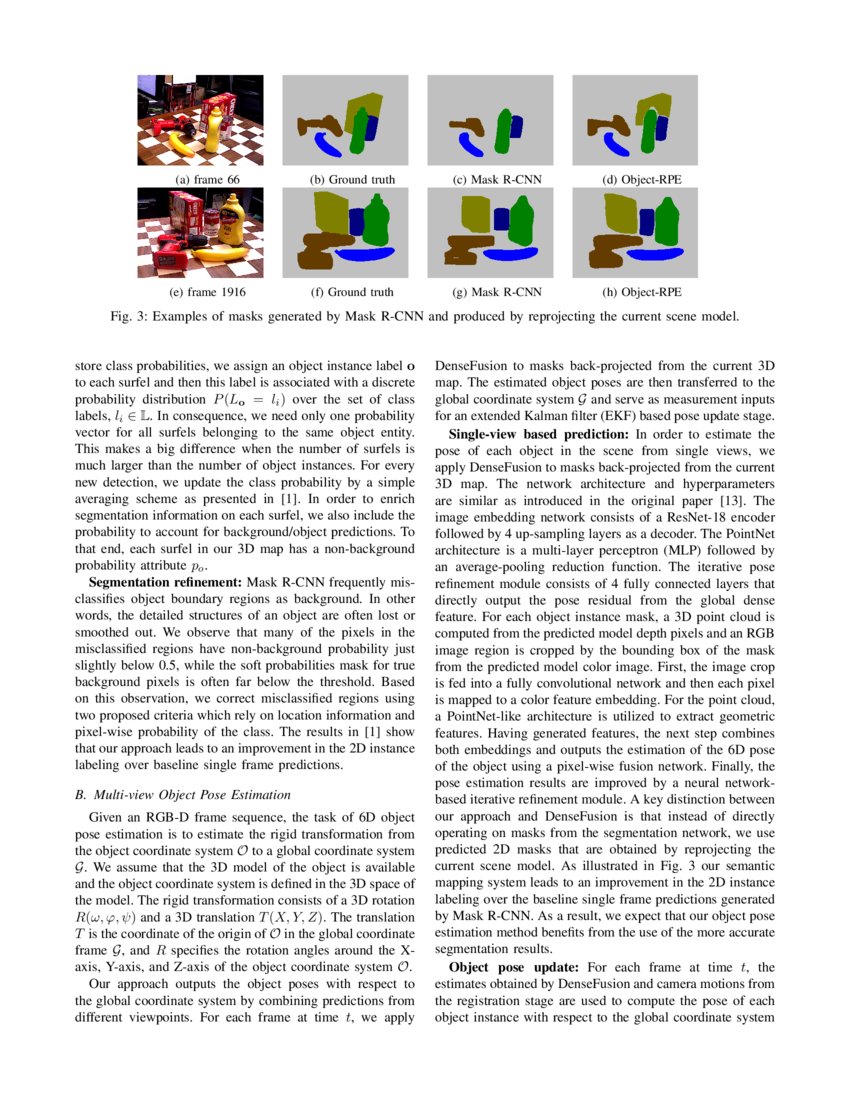 Object-RPE: Dense 3D Reconstruction and Pose Estimation with ...