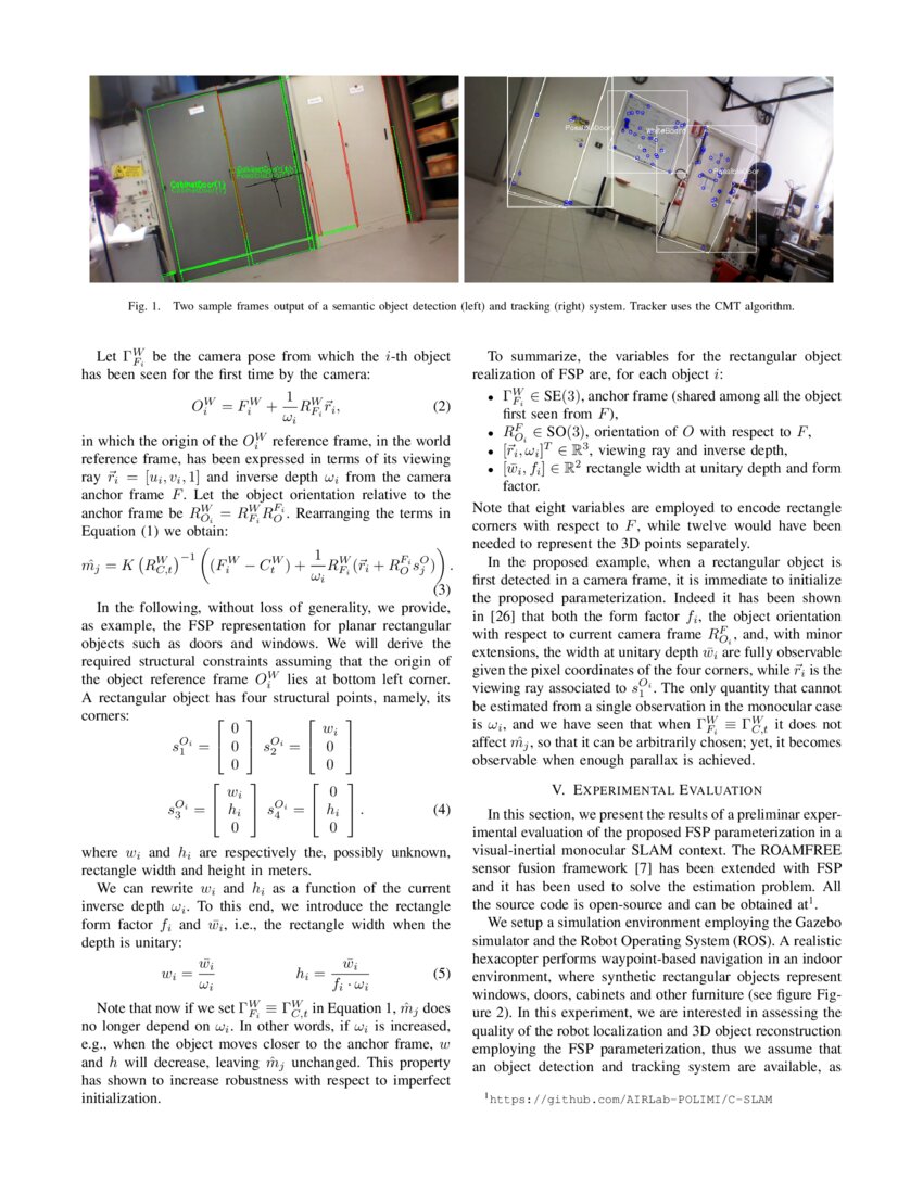 Object Structural Points Representation for Graph-based Semantic Monocular Localization and ...