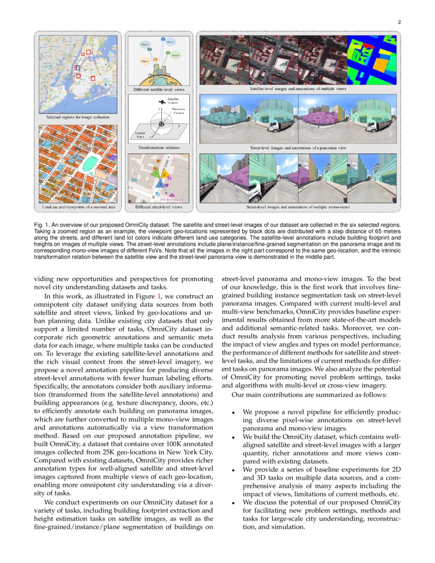 OmniCity: Omnipotent City Understanding with Multi-level and Multi-view ...
