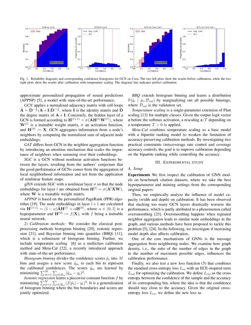 On Calibration Of Graph Neural Networks For Node Classification Deepai