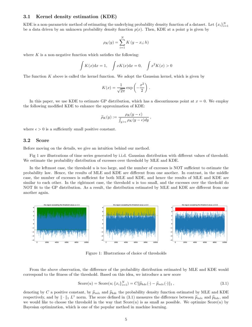 On Choice of Hyper-parameter in Extreme Value Theory based on Machine Learning Techniques | DeepAI
