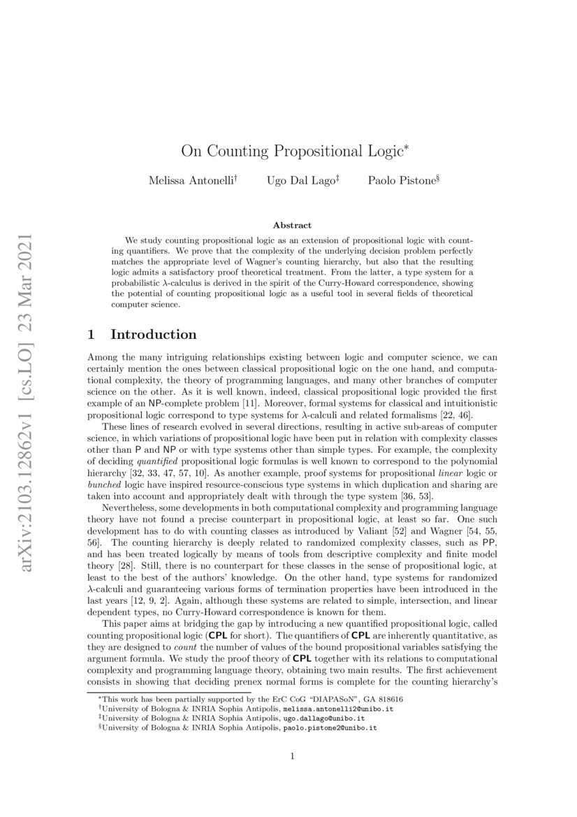 On Counting Propositional Logic Deepai 4998