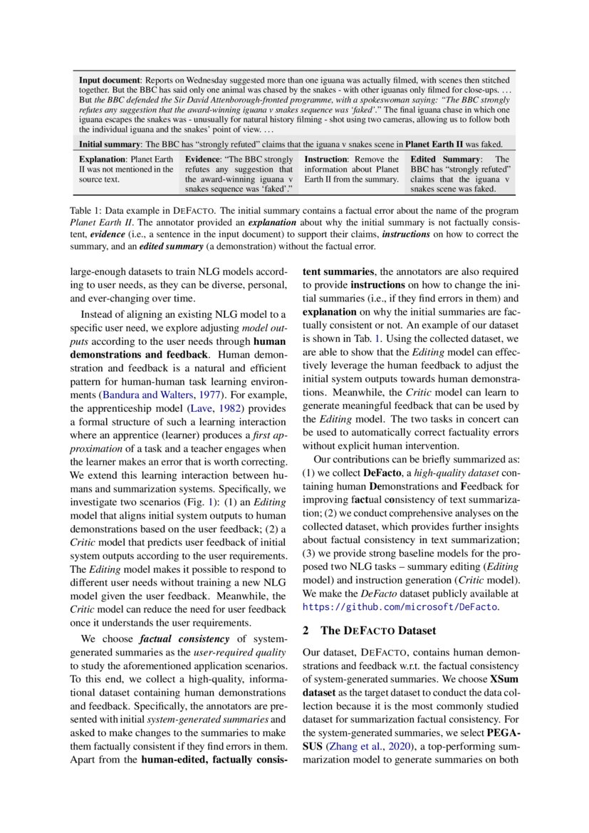 On Improving Summarization Factual Consistency From Natural Language